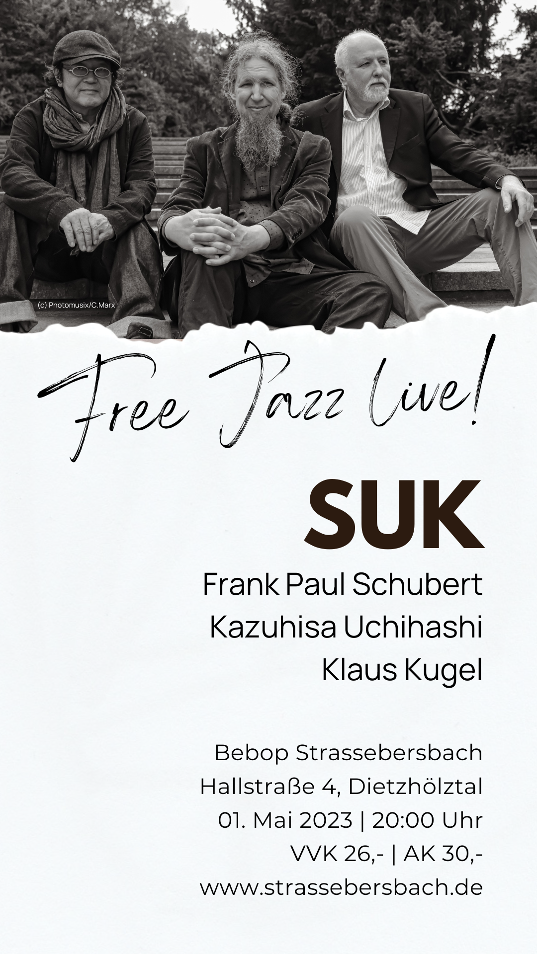 Eine Free-Jazz Combo im Bebop - LIVE - Bebop Strassebersbach